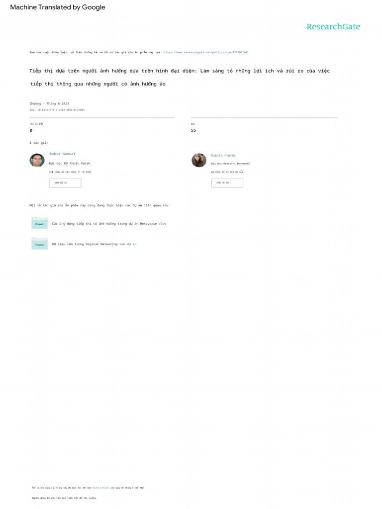 Avatar-Based Influencer Marketing-Demystifying The Benefits and Risks ...