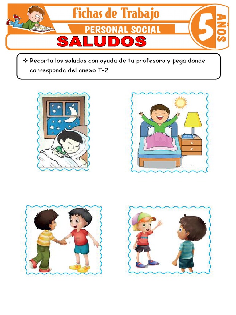 Saludos para Ninos de 5 Anos | PDF