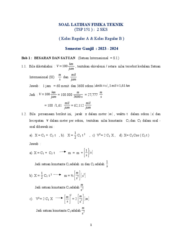 Pr. Fisika Teknik | PDF