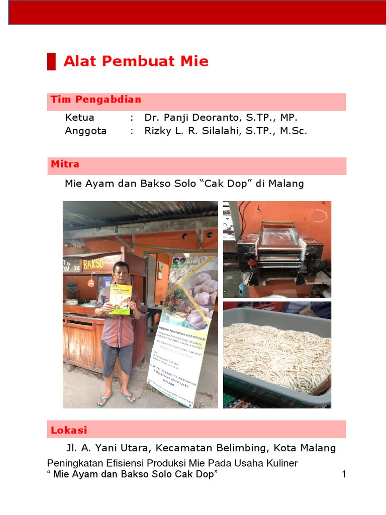 TTG Modul Pengabdian Masyarakat Panji Deoranto | PDF