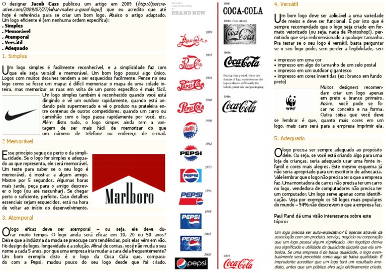 5 Dicas para Fazer Um Logo Eficaz | PDF