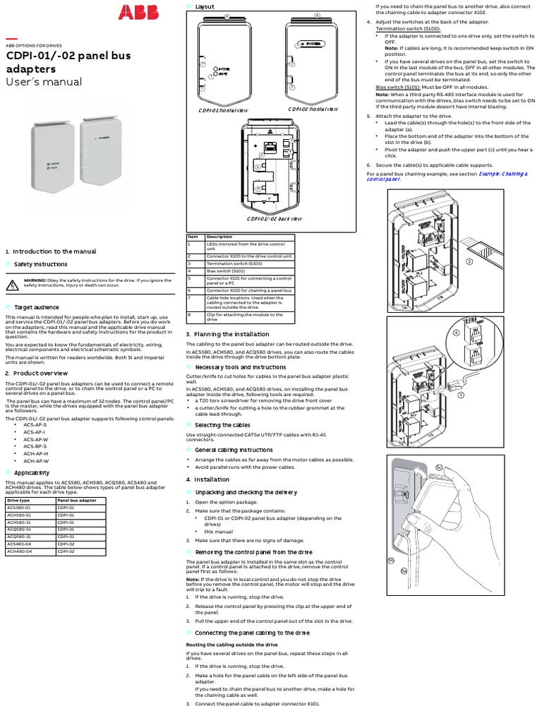 En Cdpi 01 02 Um C A3 | PDF | Electrical Components | Physical Layer ...