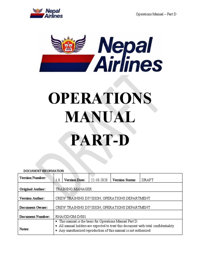 Omd - Foreword | PDF | Book Design | Aviation