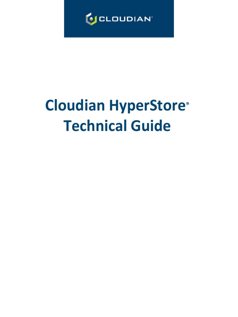 Cloudian HyperStore Technical Whitepaper | PDF | Cloud Computing ...