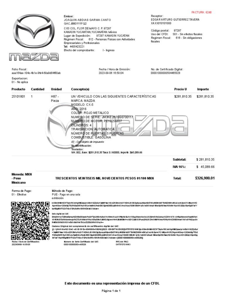 Mazda CX-5 | PDF | Vehículos