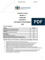 Grade 10 Market Environment Overview | PDF | Supply Chain | Customer