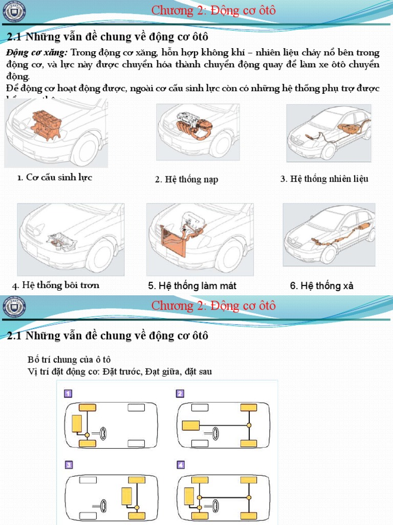 Chương 2 Động cơ oto | PDF