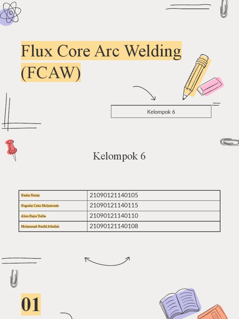 FCAW - Teknologi Las - Kelas C | PDF