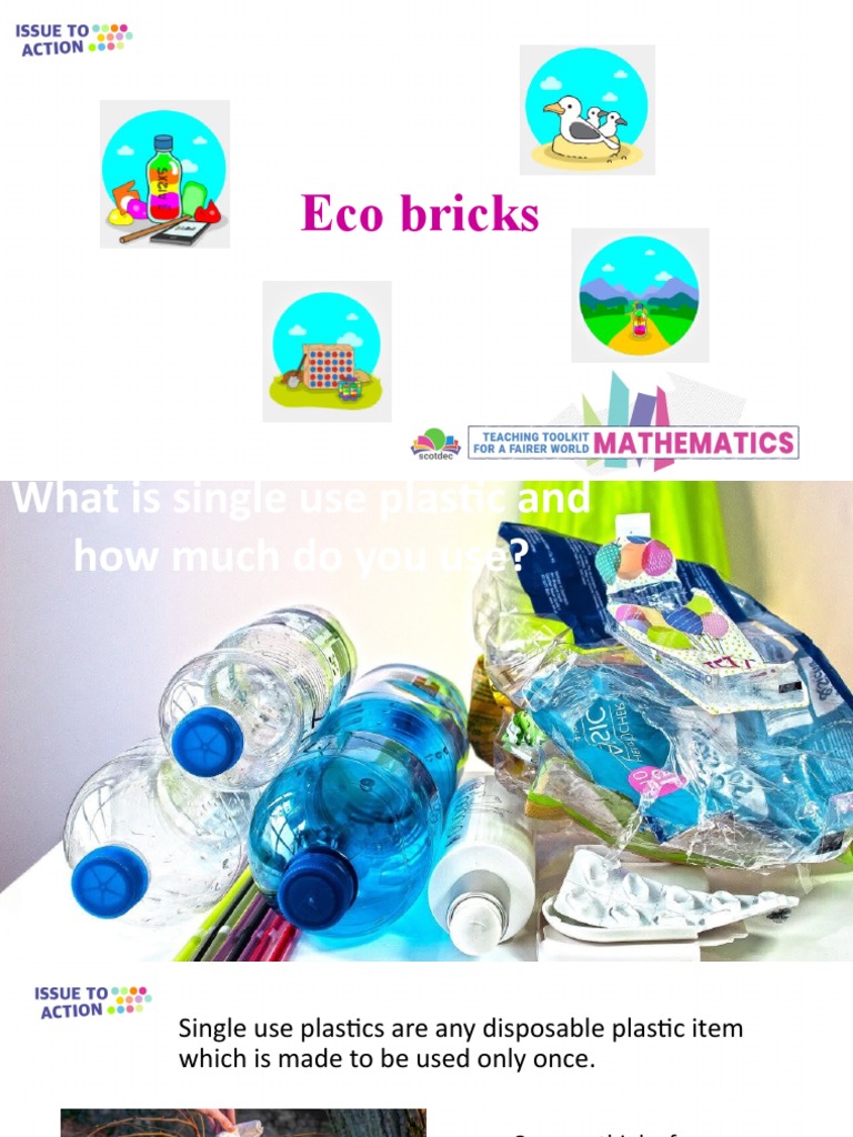 Understanding Single Use Plastics and Ecobricks | PDF | Waste | Density