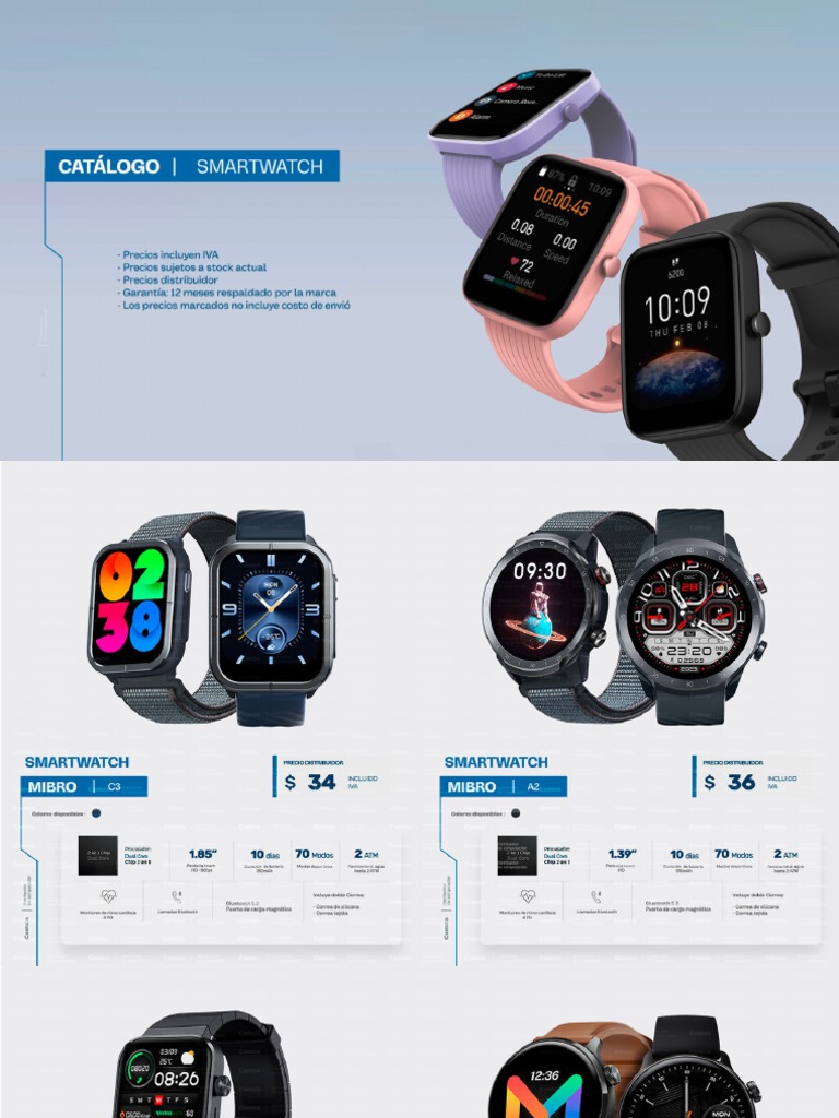 Catalogo Smartwatch DST CEMCO JKA 3108 | PDF