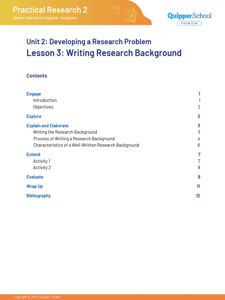 FINAL (SG) - PR2 11 - 12 - UNIT 2 - LESSON 3 - Writing Research ...