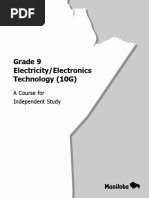 Grade 9 Creative Technologies | PDF | Electronics | Electricity