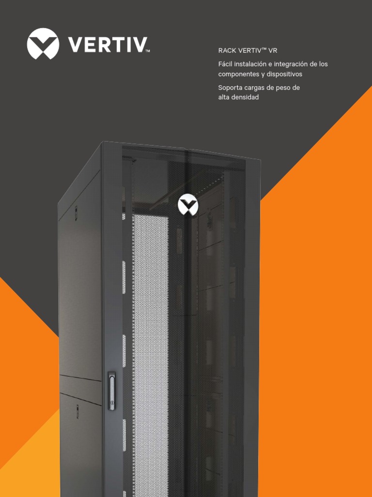 Vertiv VR Rack Brochure | PDF | Ingeniería Informática | Hardware de la computadora