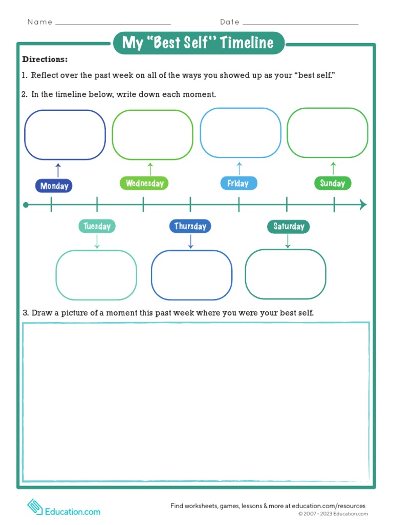 My Best Self Timeline | PDF