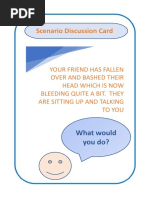 First Aid Scenario Cards | PDF | First Aid | Emergency Medical Services