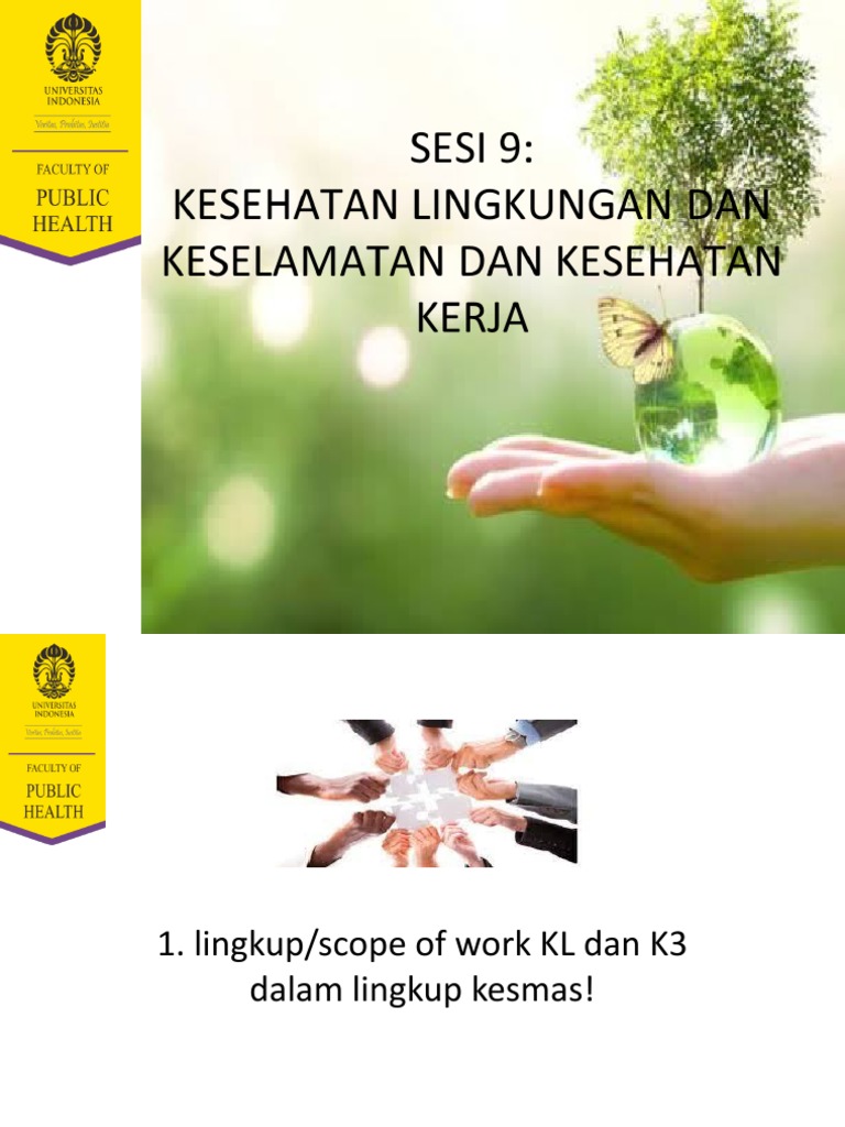 QBD 9 - Pendekatan Kesling K3 Dalam Kesehatan Masyarakat1 | PDF