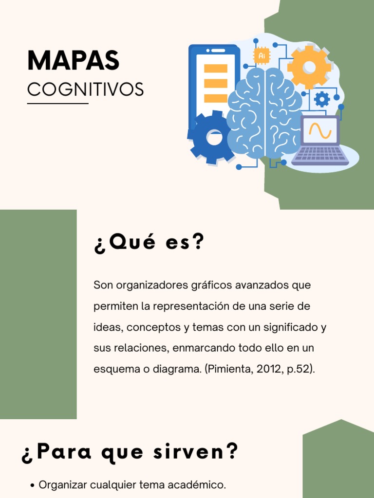 Mapas Cognitivos | PDF | Enseñando | Telaraña