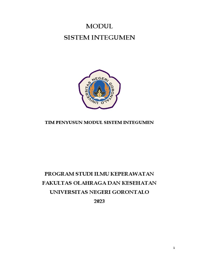 Modul PBL Sistem Integumen 2023 | PDF