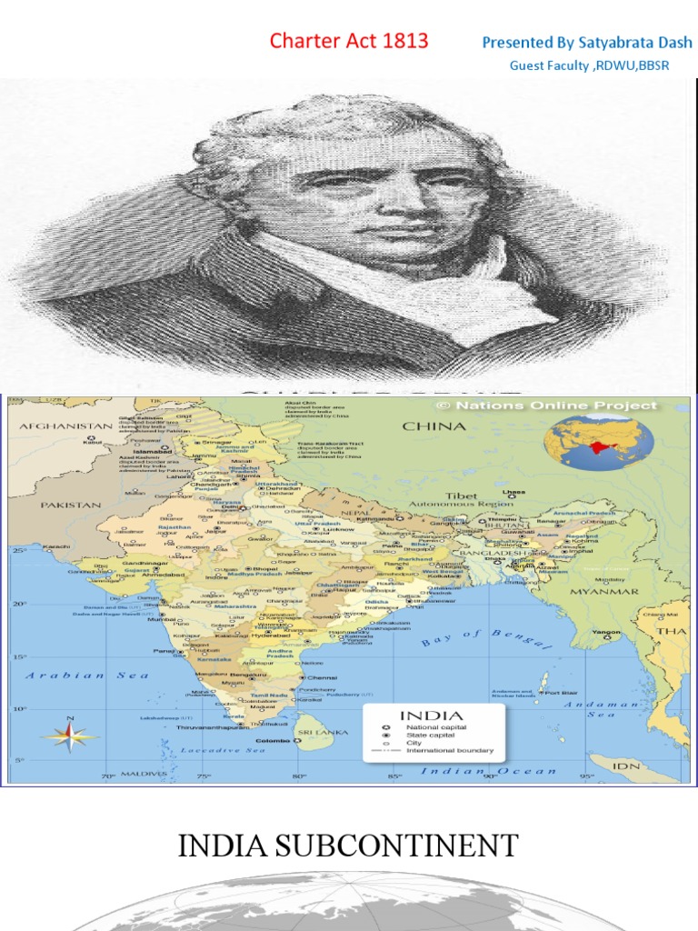 Charter Act 1813 | PDF | East India Company