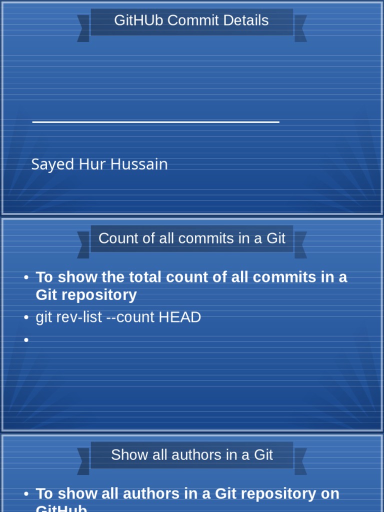 Git Commit Delete Details | PDF Git Commit Delete Details | PDF