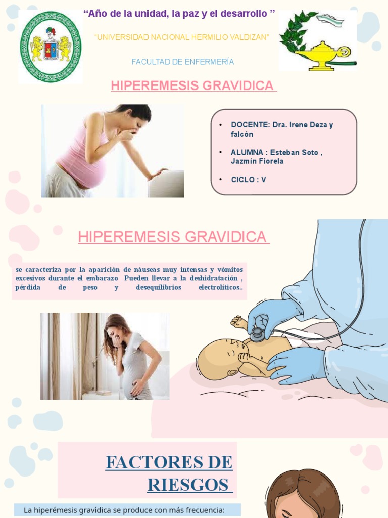 HIPEREMESIS GRAVIDICA | PDF | Vómitos | Deshidración