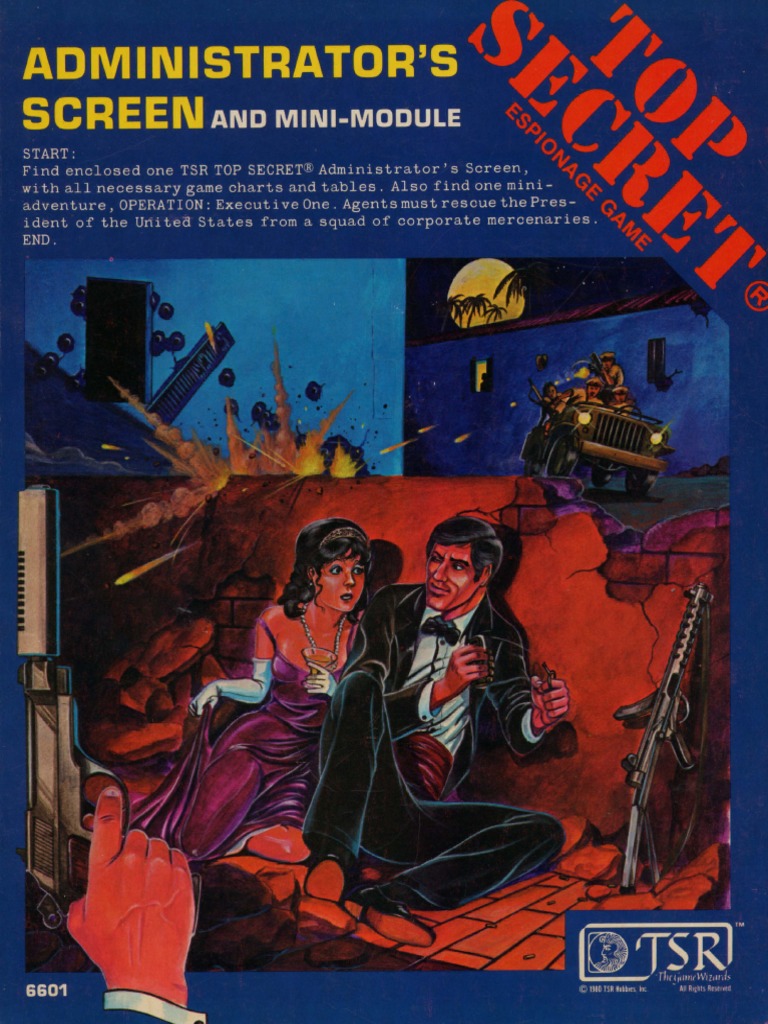 Top Secret - Administrator's Screen and Mini-Module | PDF