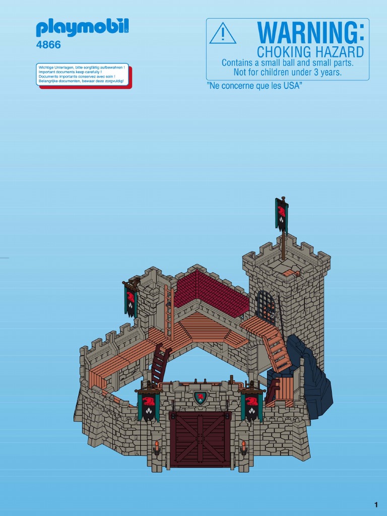 Playmobil Set 4866 Knights Falcon Knights Castle | PDF