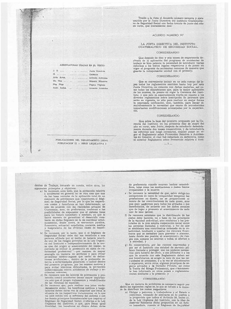 Acuerdo 97 Igss | PDF