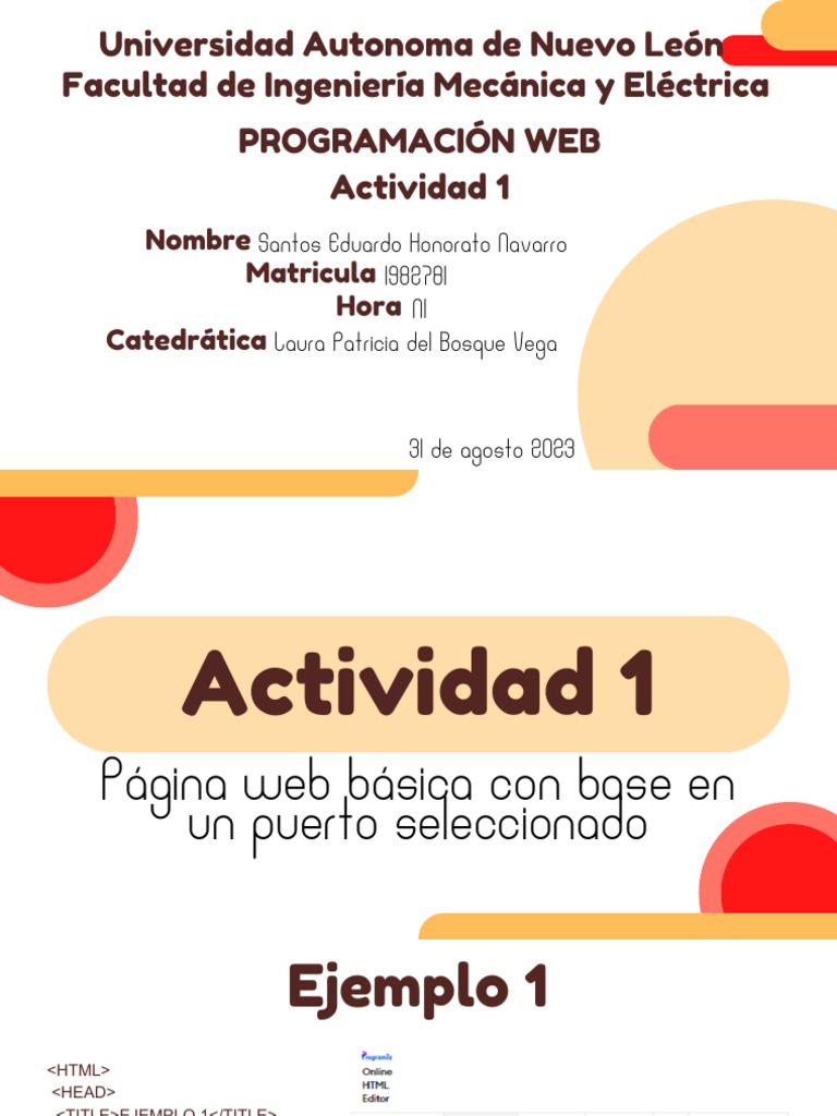 Programacion Web | PDF