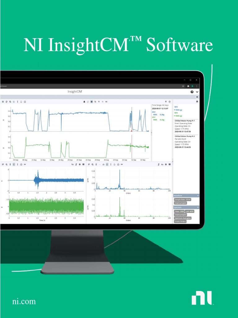 InsightCM Product Flyer | PDF | Electric Motor | Computer Network