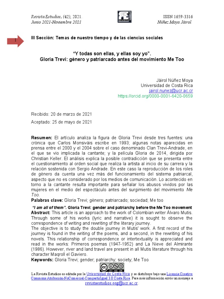 Gloria Trevi: Género y Patriarcado | PDF | Masculinidad