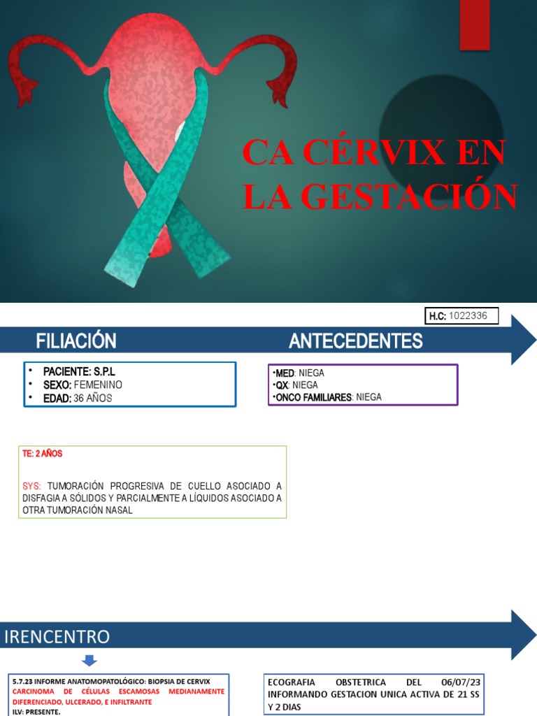 Cervix y Embarazo | PDF | El embarazo | Cáncer