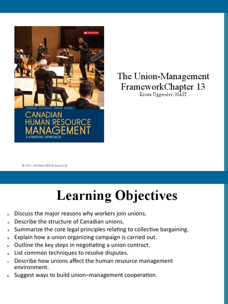 Chapter 13 Labour Relations | PDF | Trade Union | Employment