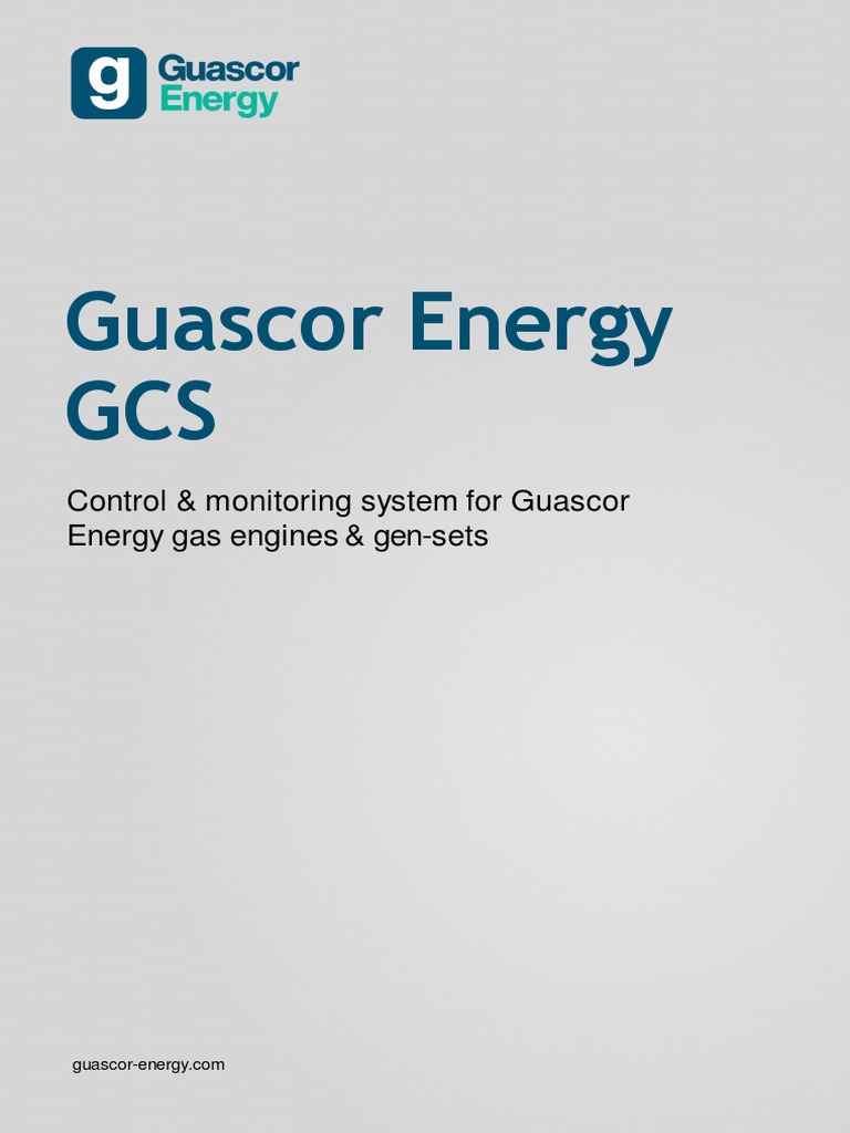 6013 GCS-CONTROLS en | PDF | Electrical Grid | Engines