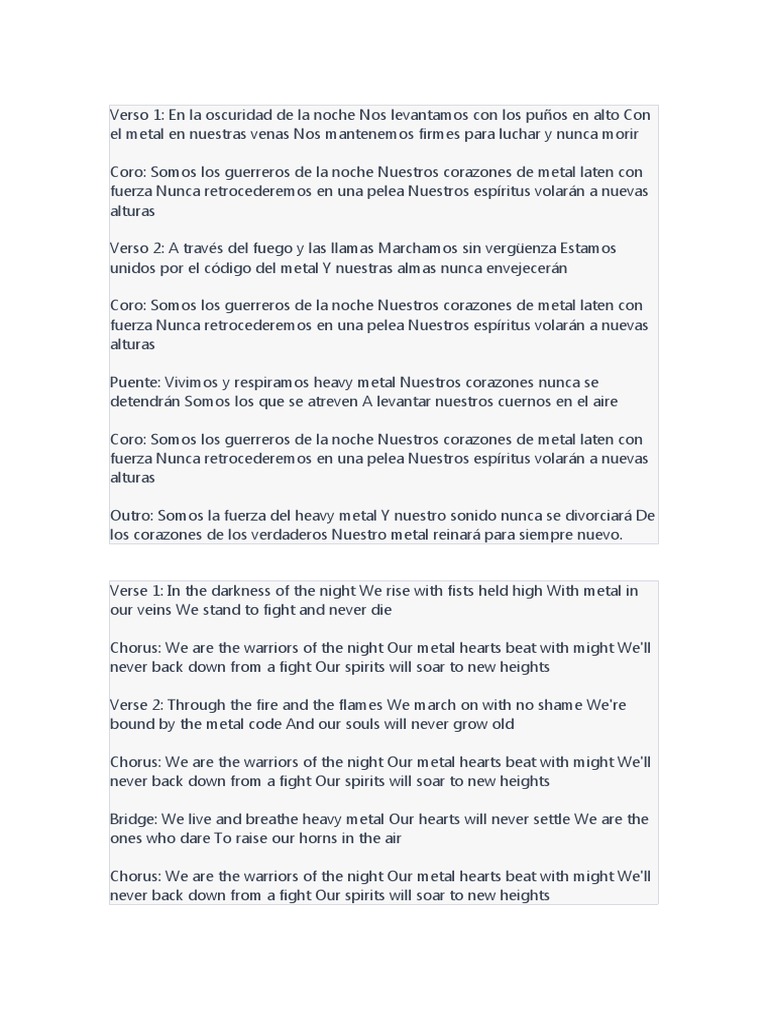 Cancion Inventada | PDF