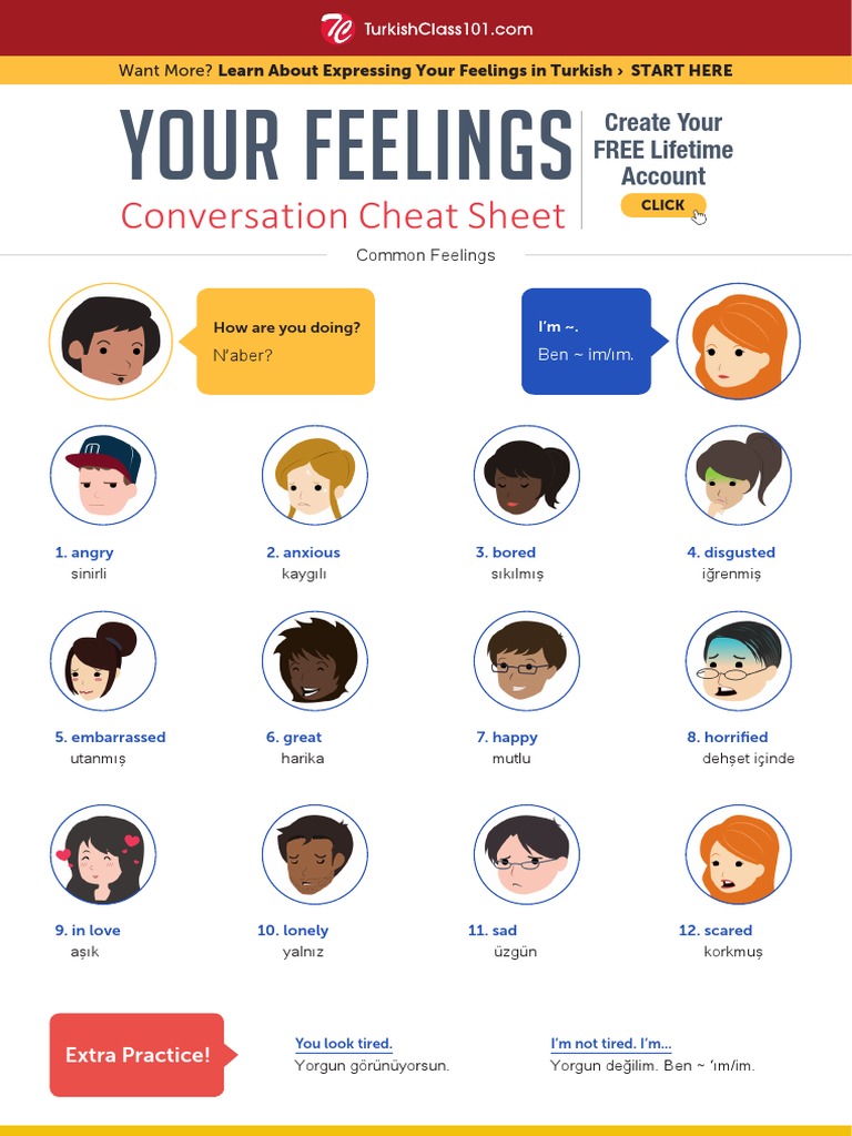 Feelings Turkish | PDF