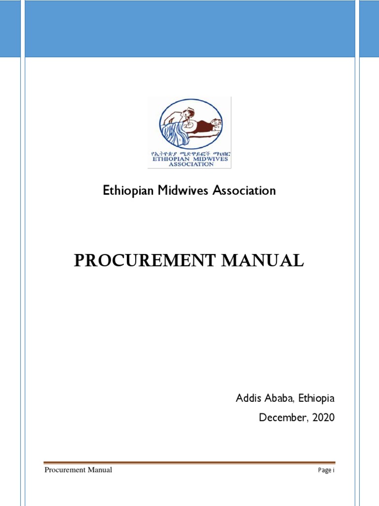 EMwA Procurement Manual 2020 | PDF | Procurement | Specification ...