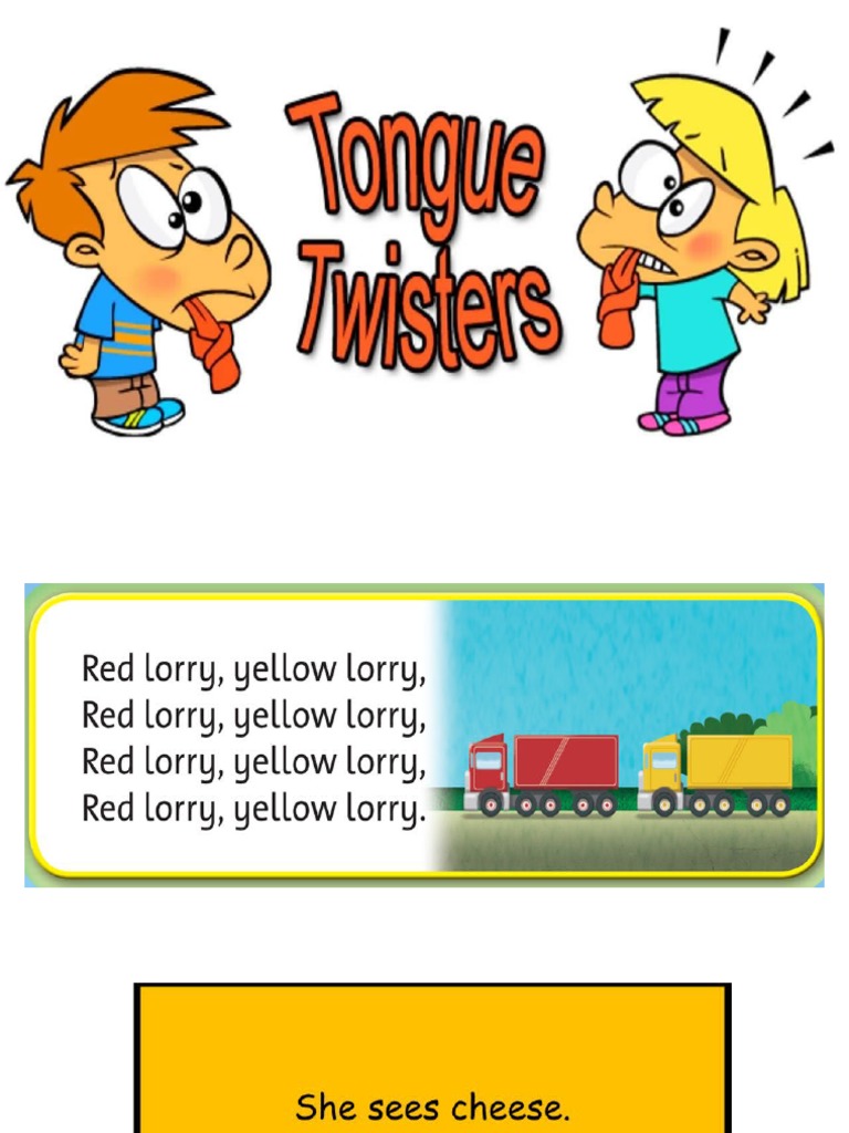Animals’ Tongue Twisters Pdf: Tongue Twisters In English – SZJNU
