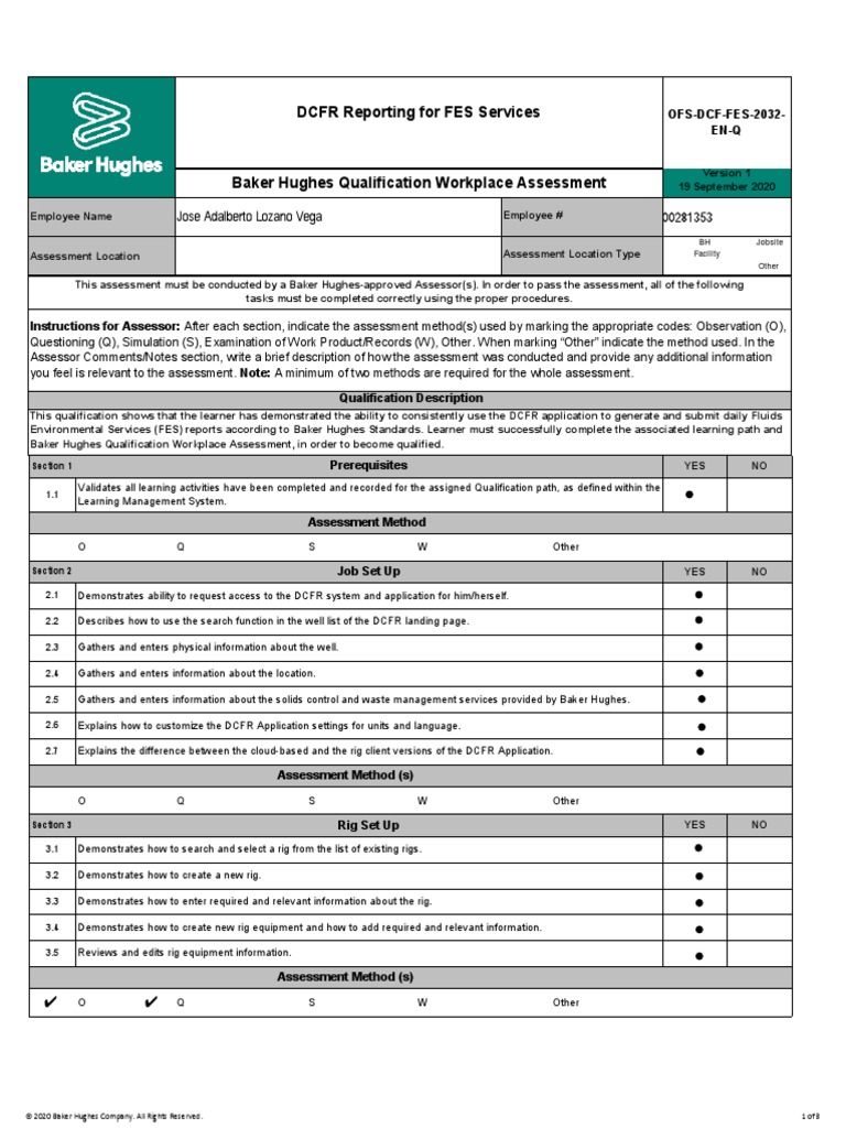 DCFR Reporting For FES Services (OFS-DCF-FES-2032-EN-Q) .XLSM | PDF ...