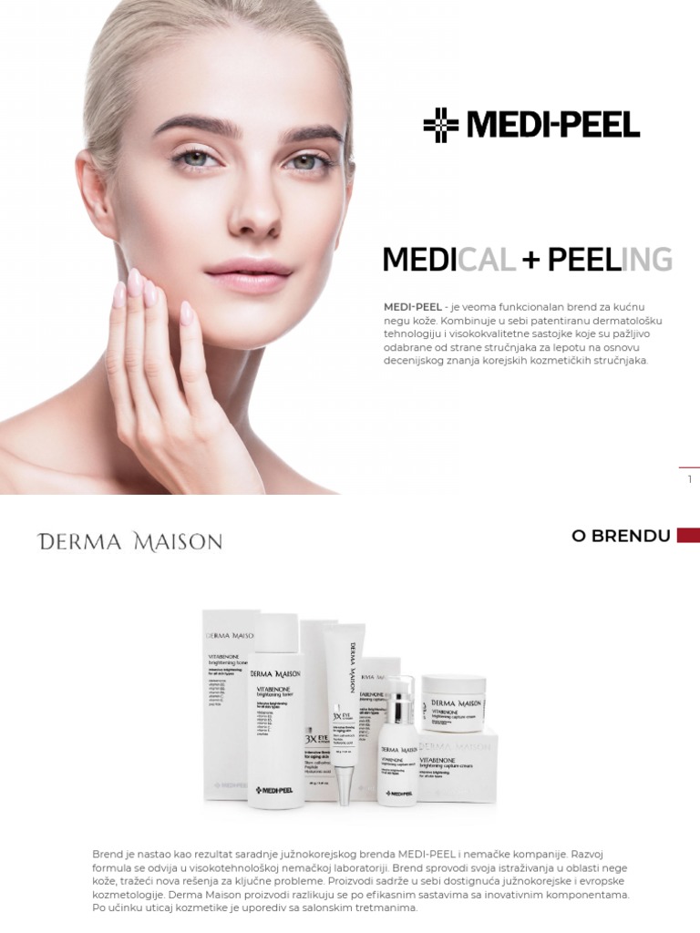 Medi Peel Brand Presentation - SR | PDF