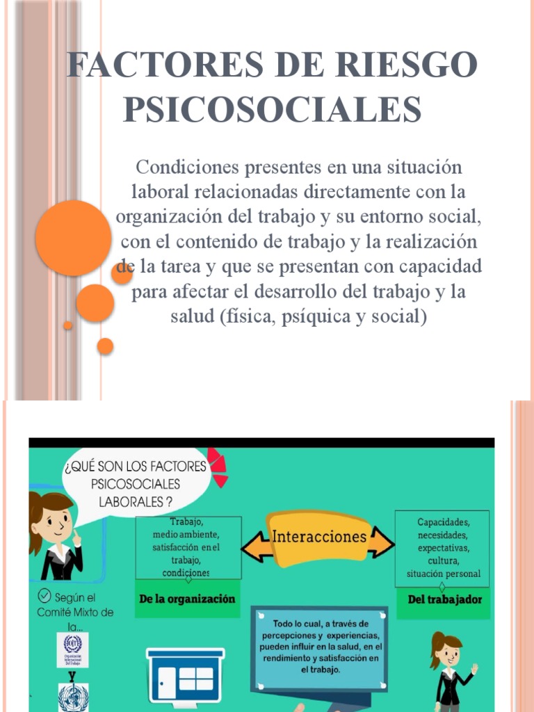 Factores de Riesgo Psicosociales | PDF | Estrés (biología) | Ciencias del comportamiento