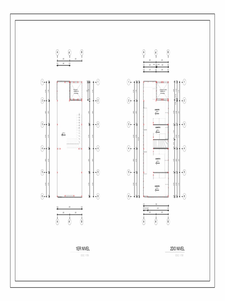 Plano A1 Almacén | PDF