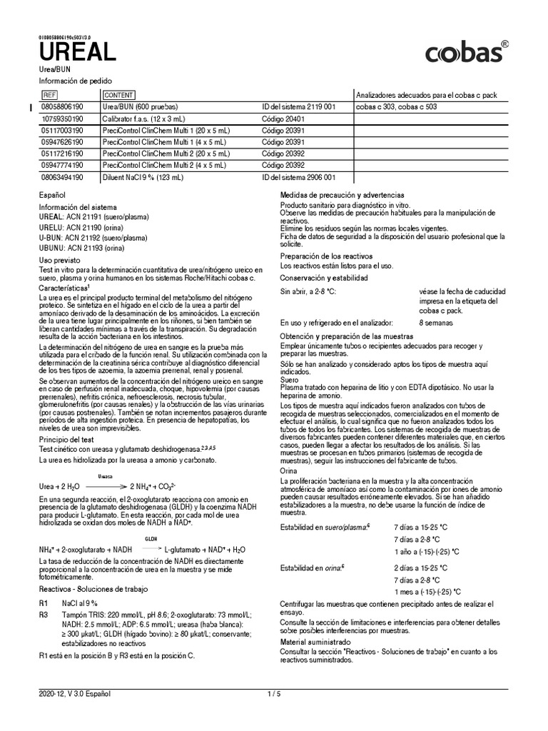 Insert UREAL 0108058806190c503 V3 Es | PDF | Especialidades Medicas ...