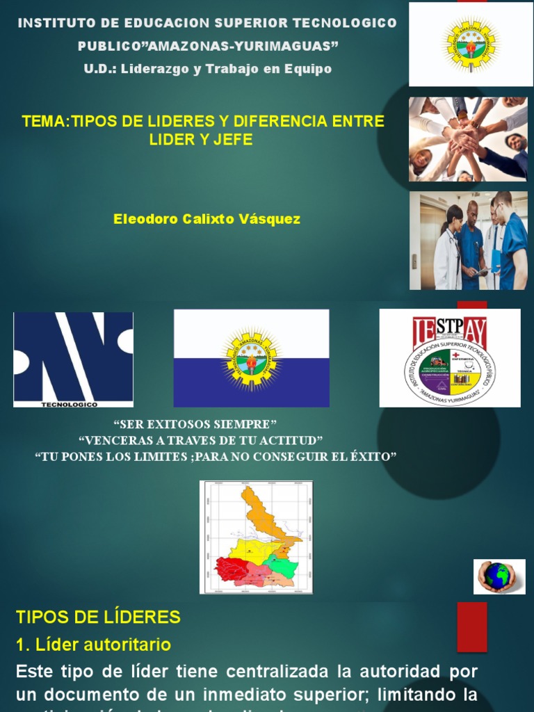 Tipos de Lideres 4 Sesion Ud Liderazgo | PDF | Liderazgo | Ciencias del comportamiento