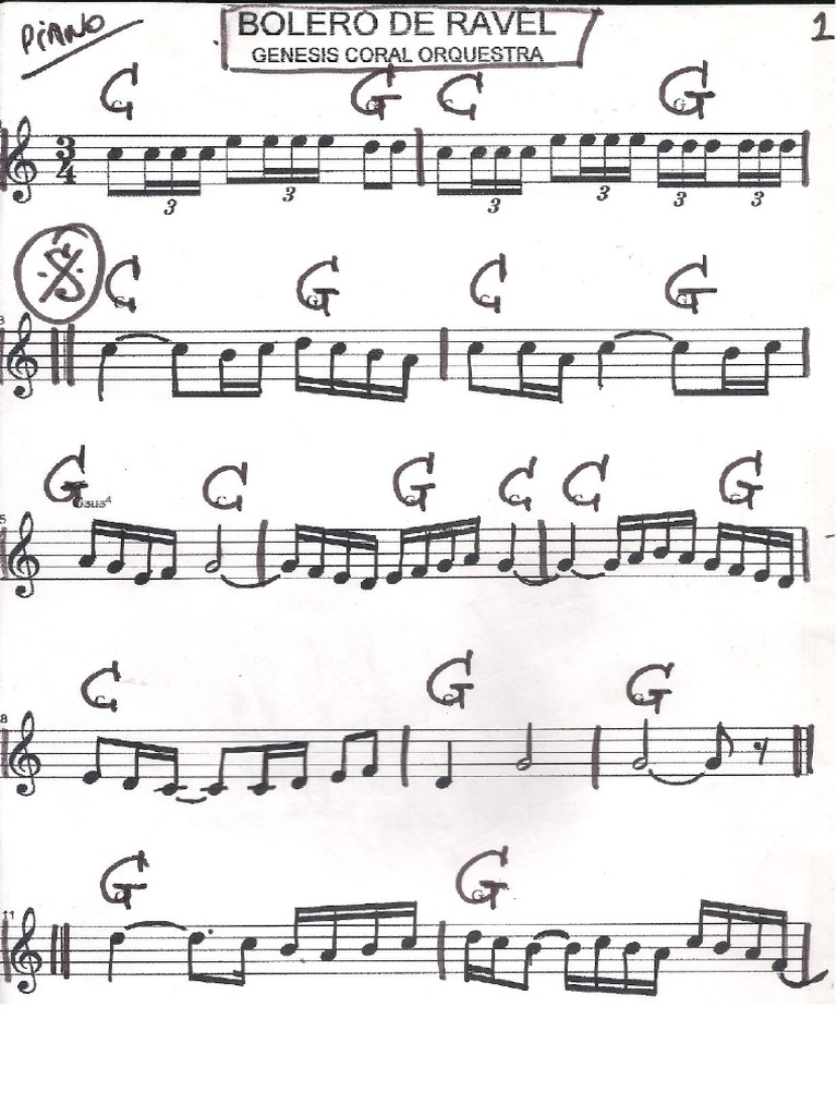 Bolero de Ravel | PDF