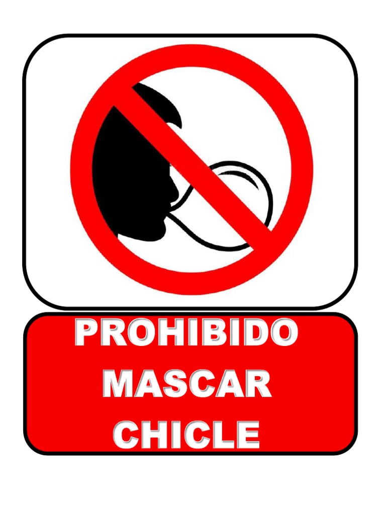 Prohibido MASCAR CHICLE | PDF