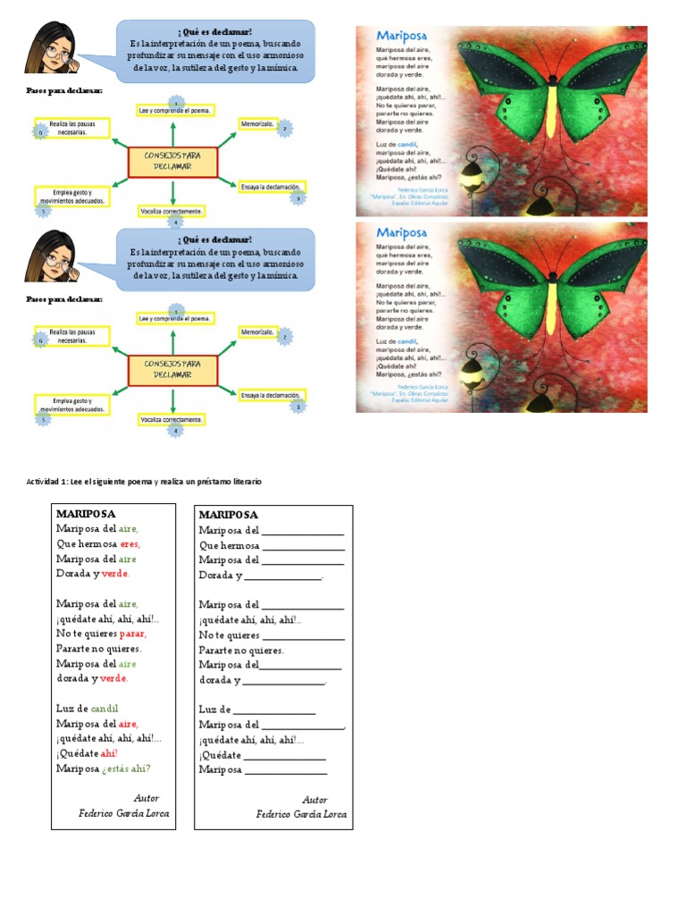 Pasos para Declamar | PDF