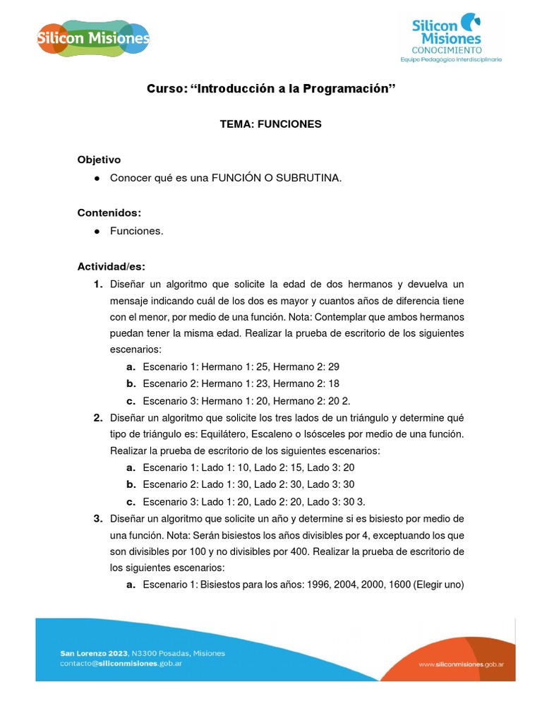 Practica 9 Funciones Pdf
