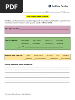 Film Analysis Worksheet | PDF | Cinematography | Genre