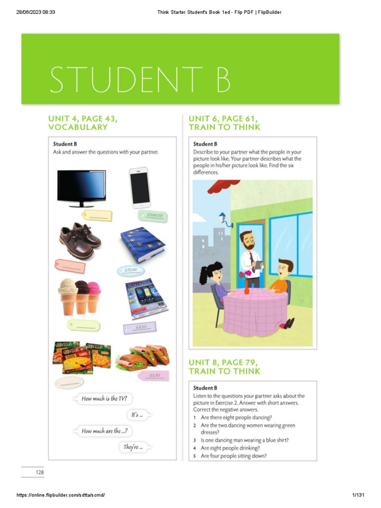 Think Starter Student's Book 1ed - Flip PDF - FlipBuilder | PDF